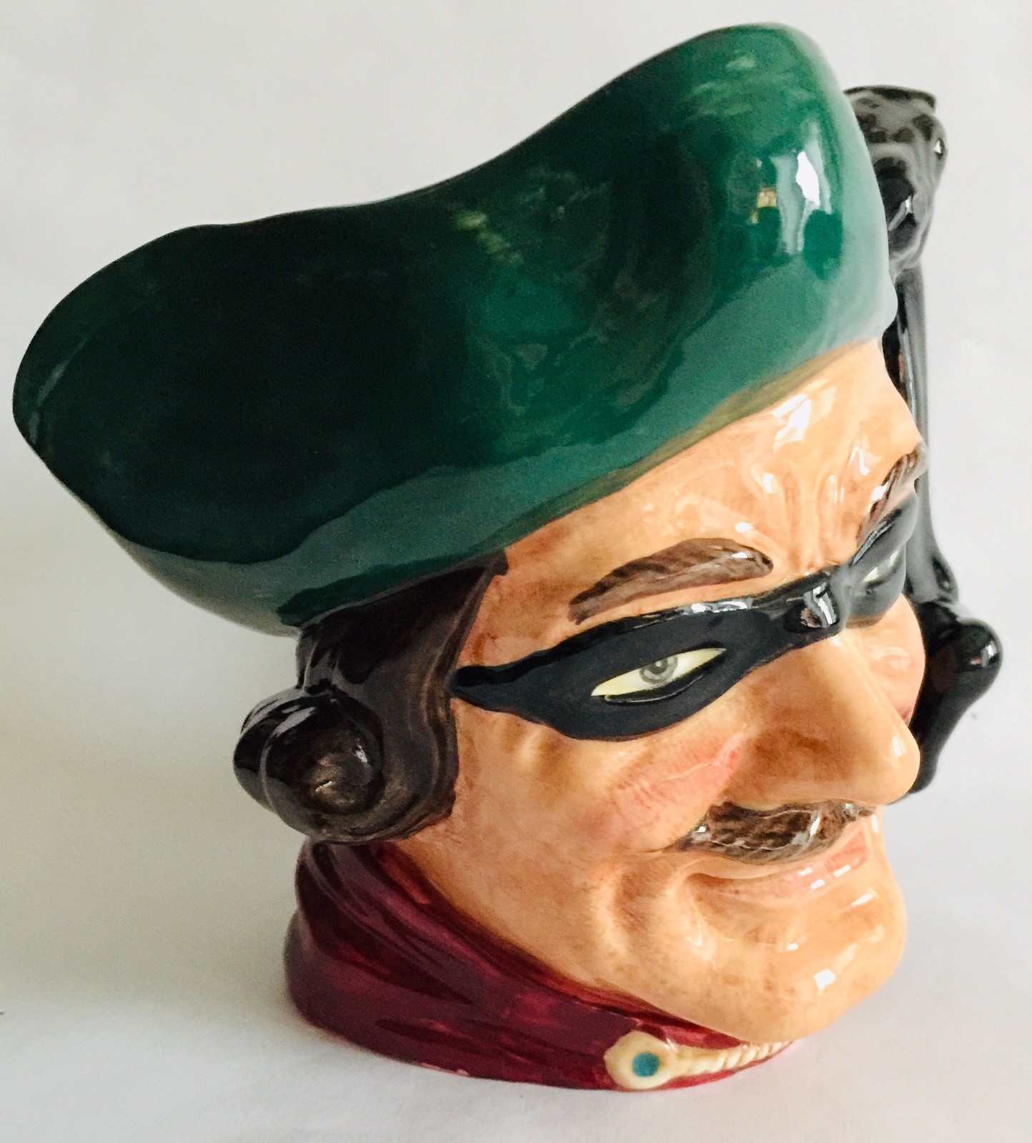 Large 9”/23cm Vintage 1959 Royal Doulton Registered Design Dick Turpin ...