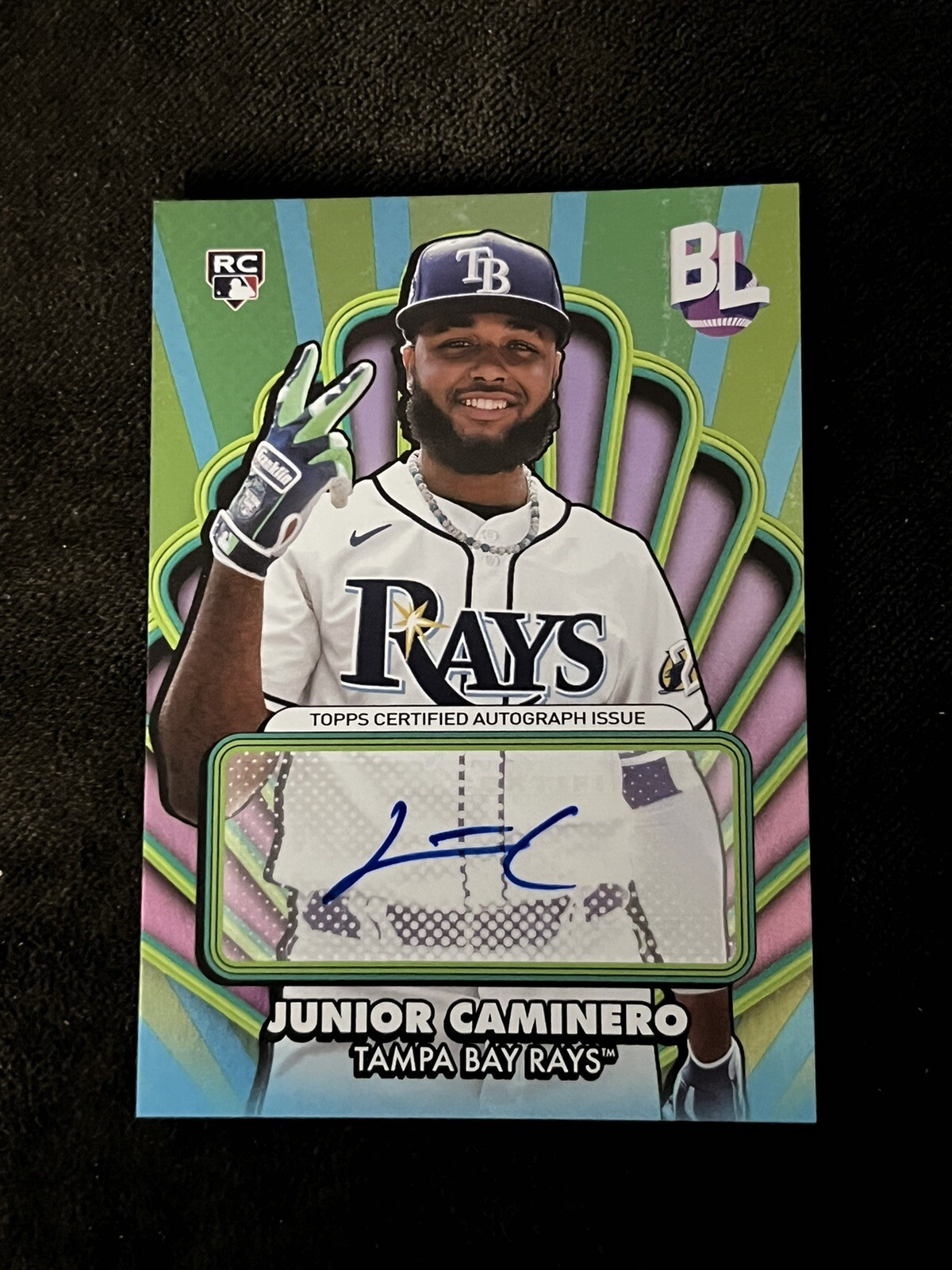 Junior Caminero 2024 Topps Big League Opening Act Autographs OAA-JM Auto Rookie | eBay