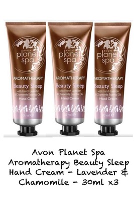 Avon Planet Spa Aromatherapy Beauty Sleep Hand Cream Lavender ...