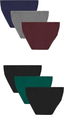 DISCONTINUED 6 Count Hanes Comfort Flex Fit String Bikini Underwear Men ...