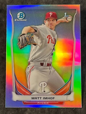 2014 Bowman Chrome 1st REFRACTOR PROSPECT ROOKIE Matt Imhof | eBay