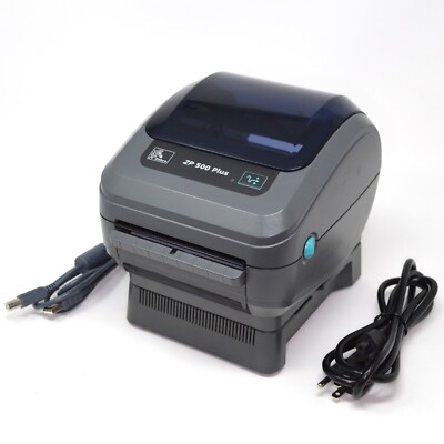 Zebra ZP500 Plus Thermal Label Printer 4" Wide Shipping Label Printer ...