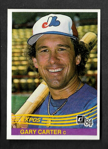 GARY CARTER 1984 TOPPS !!! CARD #55 NM EXPOS HOF | eBay