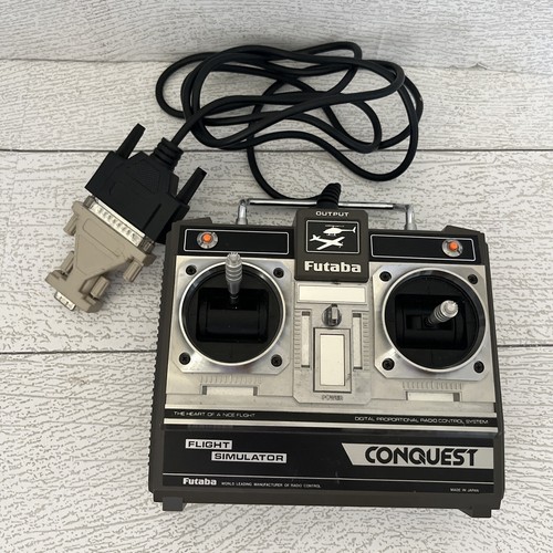 Futaba Conquest ID FWQ9L8 Flight Simulator Controller RC Aero Chopper ...