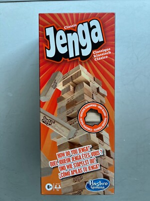 Hasbro JENGA - JENGA Board Game (Very Good Condition) 5010993484096 ...
