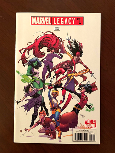 Marvel Legacy #1 (Marvel 2017) 1:25 Amy Reeder Women Of Marvel Variant ...