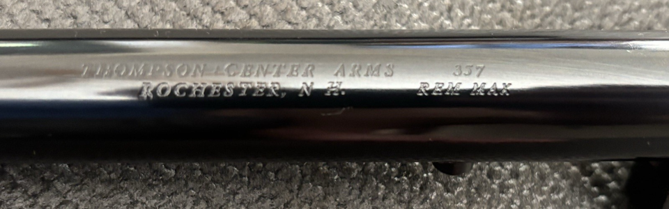 Thompson Center Arms Contender Barrel 10" 357 Remington Maximum with ...