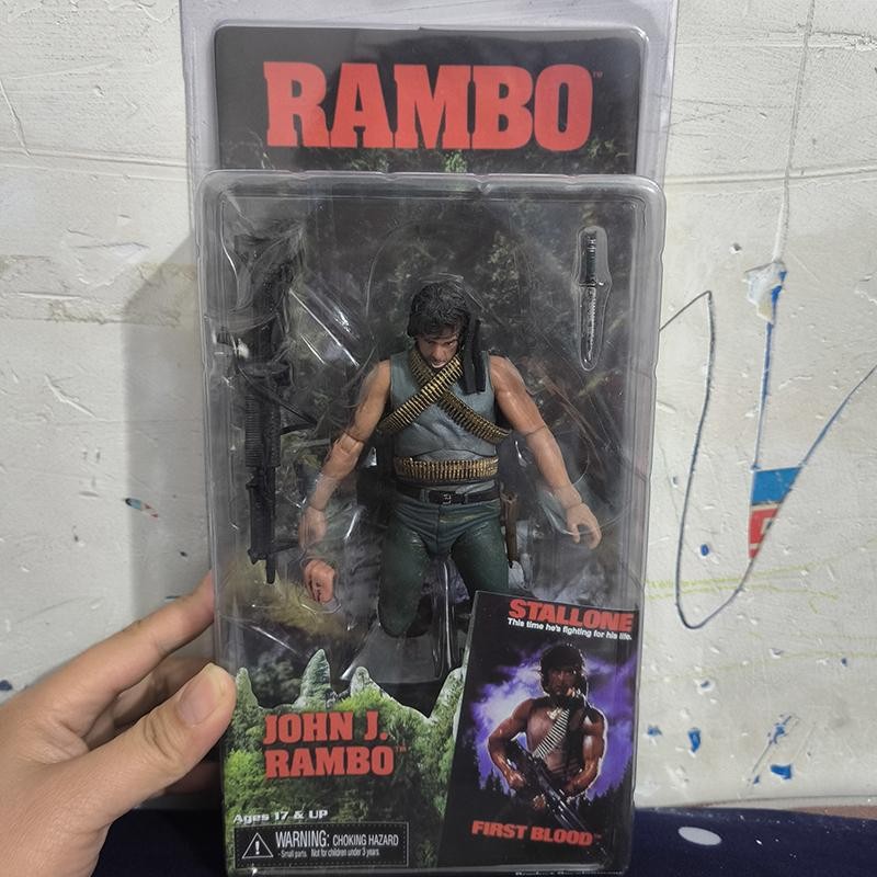 Neca - Rambo First Blood Force of Freedom 7" Scale Action Figure Model ...