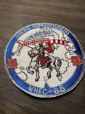 Vintage US Coast Guard CGC Androscoggin Ship Patch | eBay