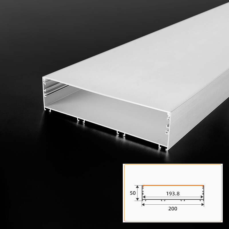 10Pcs 3.3ft Each LED Aluminum Profile Channel Holder with Cover for LED ...