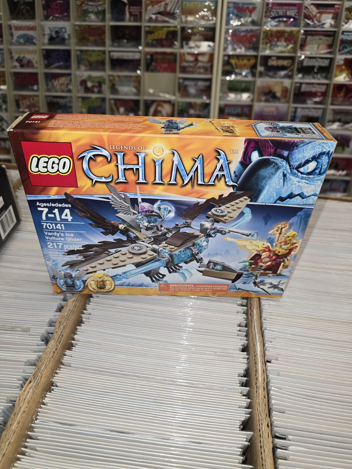 NEW LEGO 70141 Chima Vardy’s Ice Vulture Glider Set Sealed 217 Pieces ...