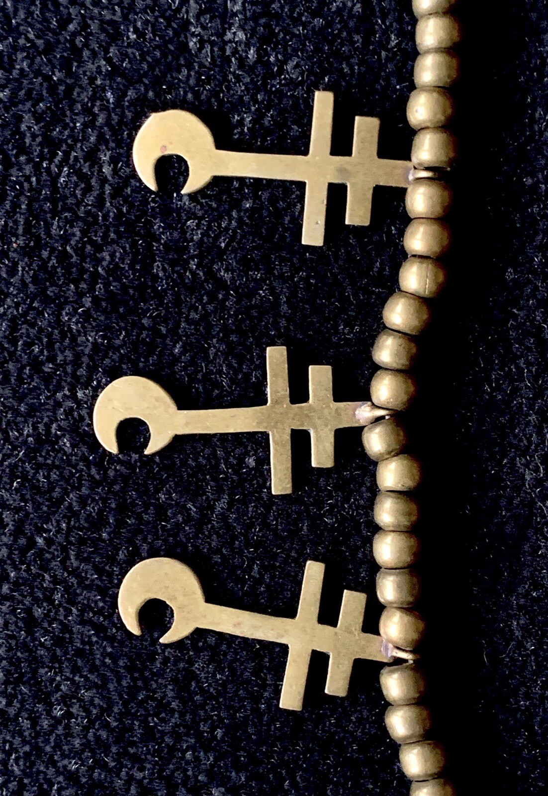 Native American Isleta Pueblo Brass Cross Necklace | eBay