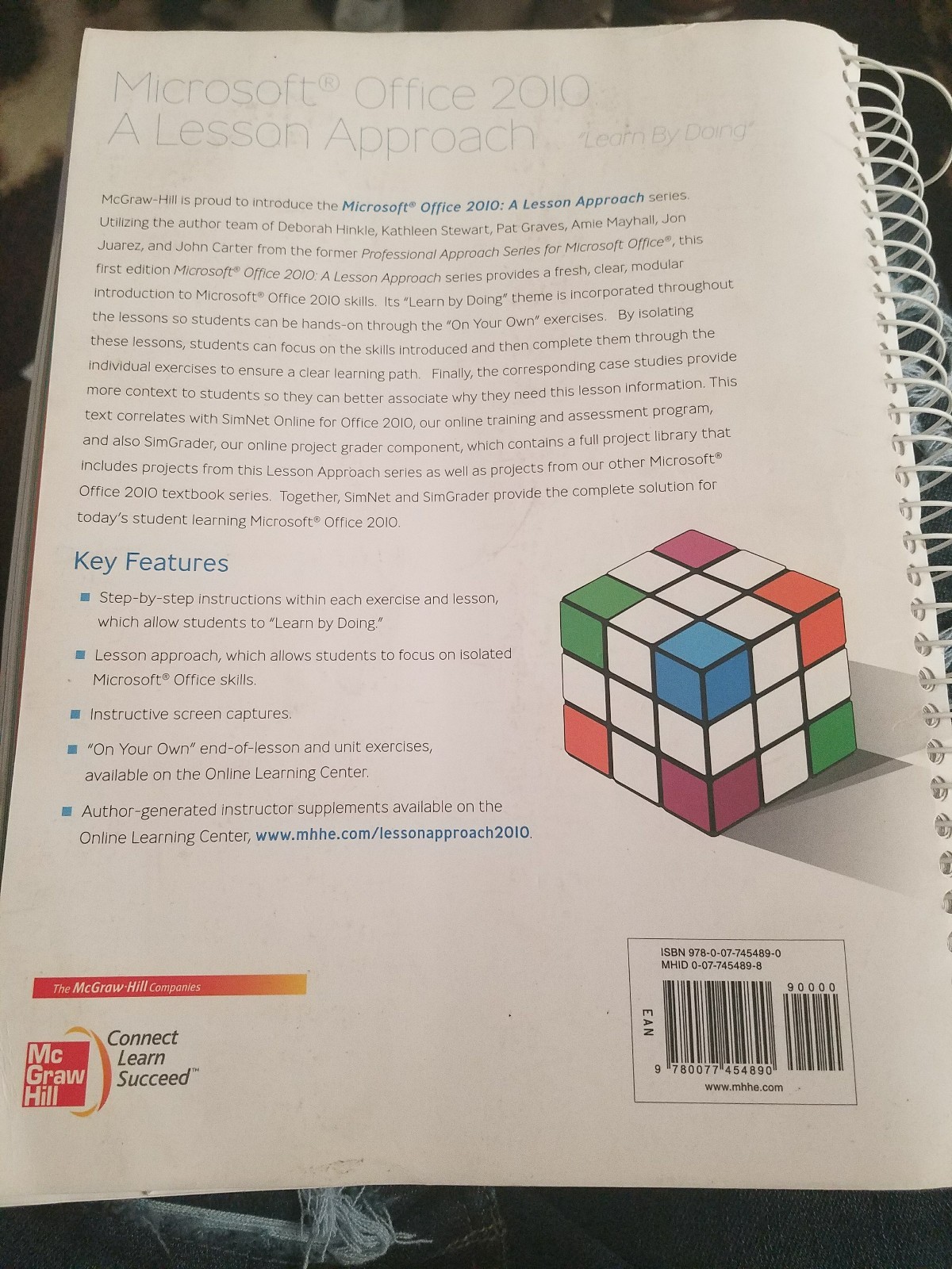 Microsoft Office 2010 : A Lesson Approach by Deborah Hinkle (2010 ...