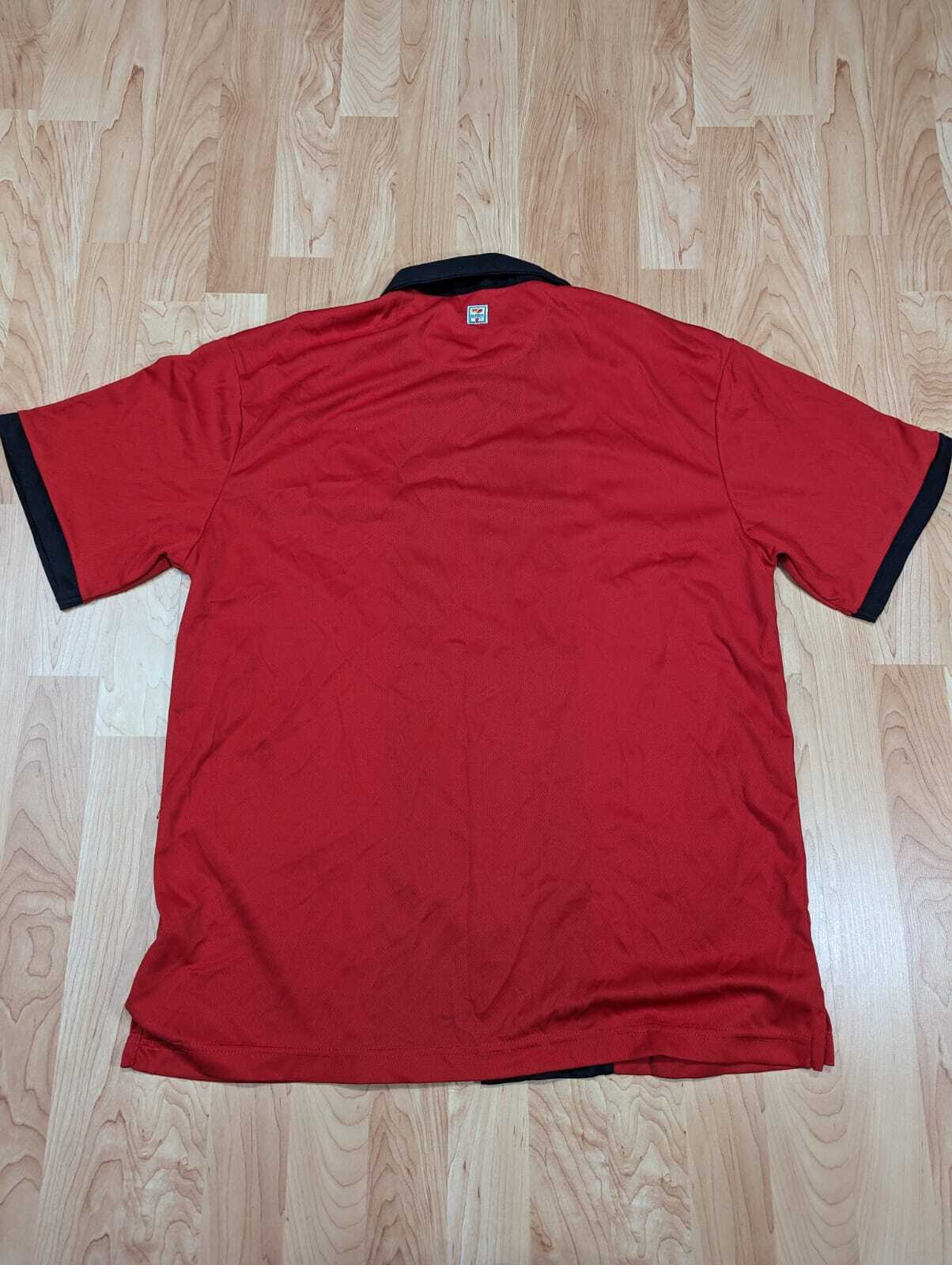 7 Eleven 7-11 Employee Work Uniform Apparel Red Black… - Gem