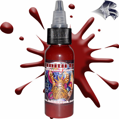 Infinitii Ruby Red Tattoo Ink 1 oz | eBay