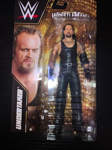 ACTION FIGURE The Undertaker WrestleMania Hollywood WWF WWE Mattel | eBay