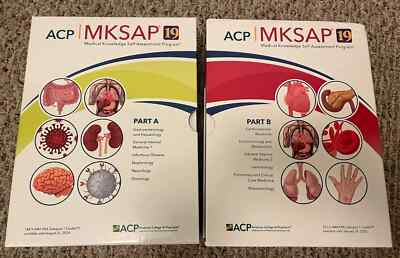 MKSAP 19: Part A and B books for MKSAP 19! | eBay
