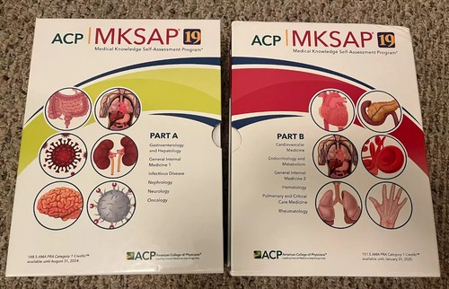 MKSAP 19: Part A and B books for MKSAP 19 - EXCELLENT Condition! | eBay