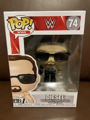 Funko Pop! WWE Diesel #74 Vinyl Figure WWE Wrestler Diesel Funko Pop ...