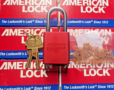 American Lock 1100 New In Box A1106 W/ Two Keys & 10 extra OEM Pin ...