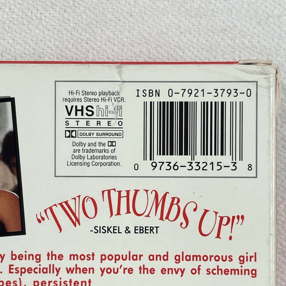 Clueless VHS Tape 1995 Movie Alicia Silverstone Paul Rudd Vintage Paramount | eBay
