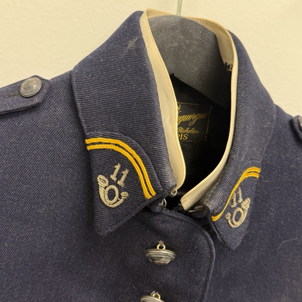 Original Named WW1 1920s French 11th Alpine Chasseurs Tunic Uniform w ...