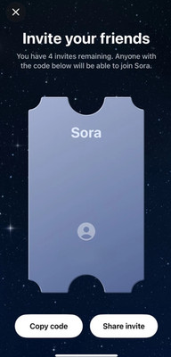 Sora 2 Invite Code DIRECT MESSAGE OPEN AI INVITE CODE SORA 2 FAST ...