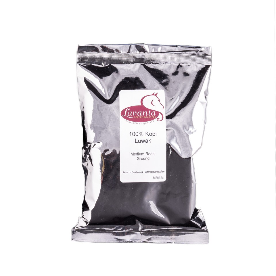 Lavanta Coffee 100% Kopi Luwak Coffee-with Cert of Authenticity Green ...