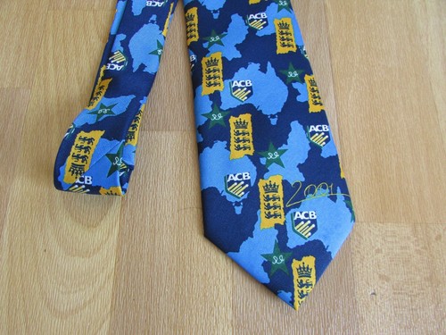ACB Australia PAKISTAN & ENGLAND Cricket Tour 2001 Tie | eBay