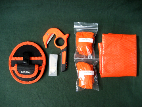 GERBER VITAL ZIP FIXED BLADE+ SHEATH PLUS EXTRA'S | eBay