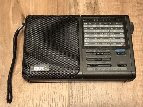 Vintage 9 Band Portable Radio Model MCE-7760 AM/FM/-AIR/LW/6-SW-fc | eBay