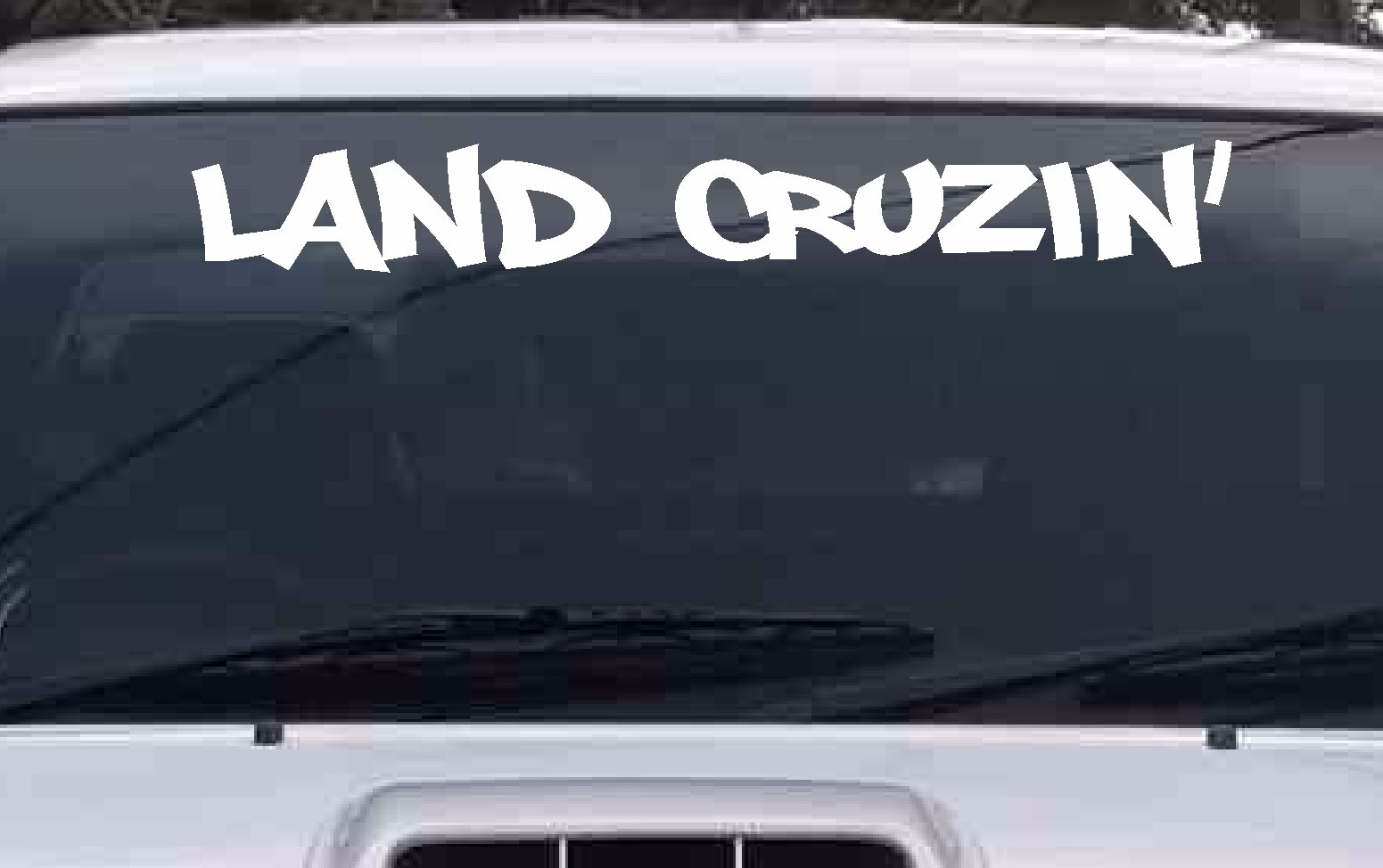 LANDCRUISER 4x4 for toyota LAND CRUZIN windscreen DECAL 800mm | eBay