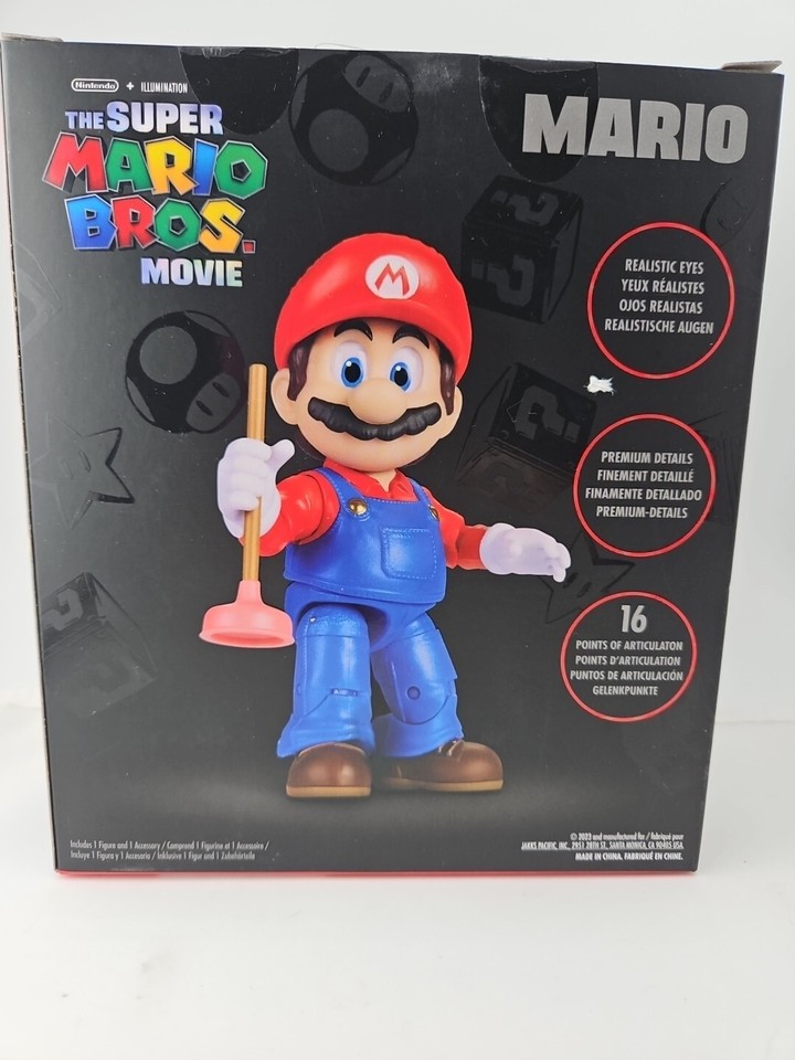 BRAND NEW IN BOX The Super Mario Bros. Movie 5" Action Figure W ...
