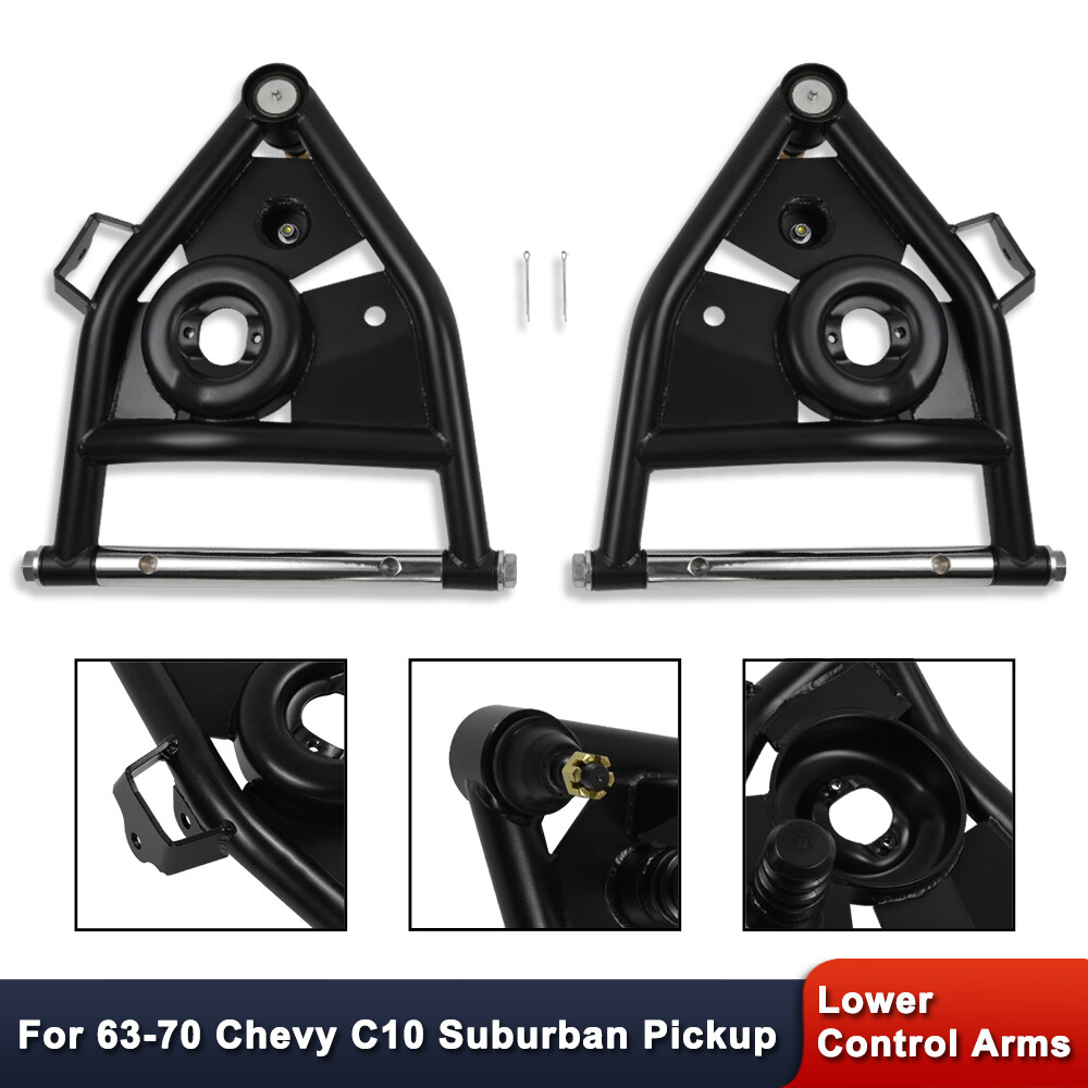 For Chevy GMC C10 Suburban Pickup 1963-1970 Tubular Lower Control Arms ...