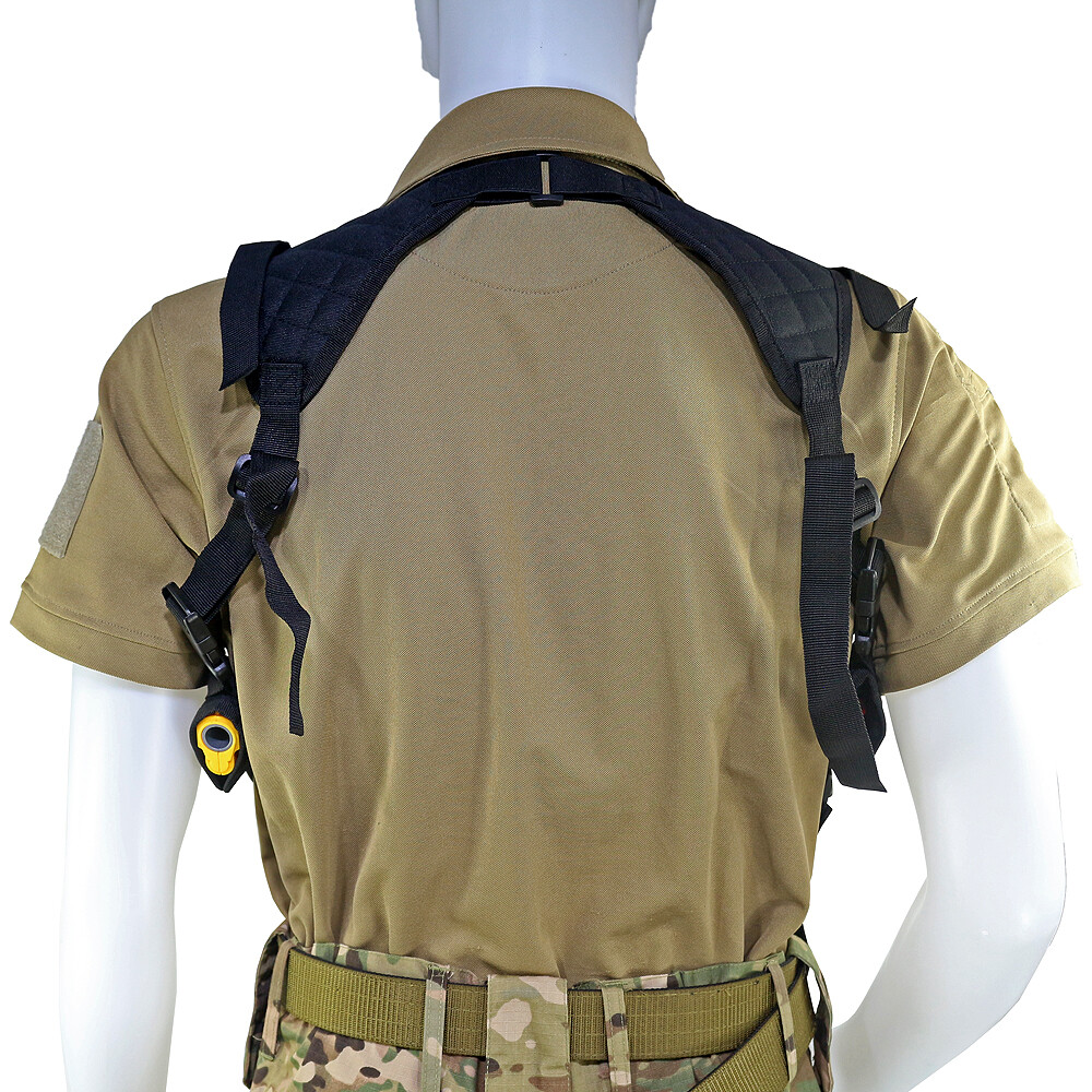 Tactical Double Gun Shoulder Holster Adjustable Horizontal Pistol ...
