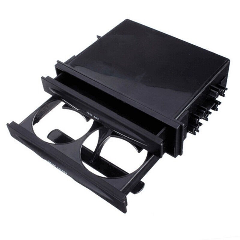 Universal Car Dash Trim Double Din Radio Pocket Kit Drink Cup Holder ...