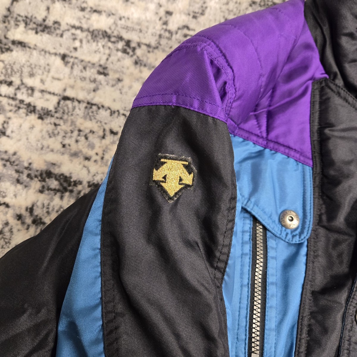 Vtg 1980s Descente Ski Puffer Jacket XL Colorblock Gorpcore Vtg 1980s Descente Ski Puffer Jacket XL Colorblock Gorpcore