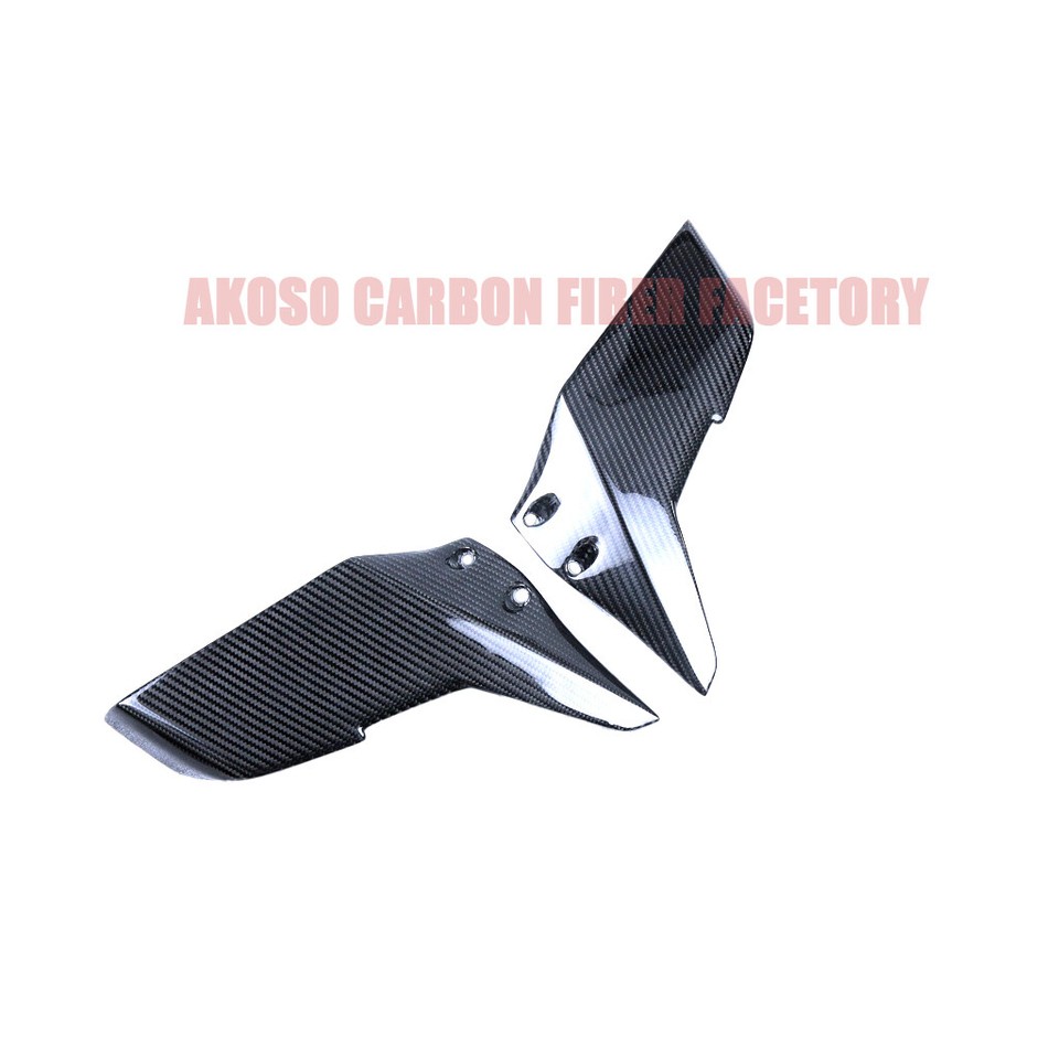 For Kawasaki Ninja H2 H2R 2015-2023 Carbon Fiber Spoiler Winglets Air ...