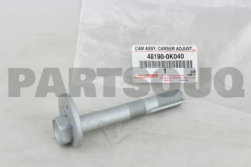 481900K040 Genuine Toyota CAM ASSY CAMBER ADJ 48190-0K040 | eBay UK
