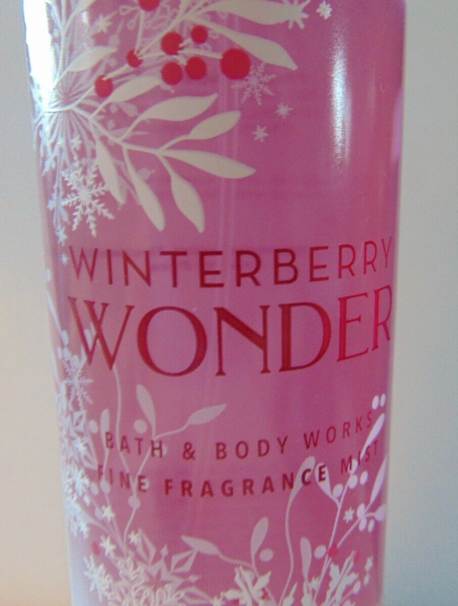 BATH & BODY WORKS "WINTERBERRY WONDER" FINE FRAGRANCE MIST 8 fl oz. | eBay