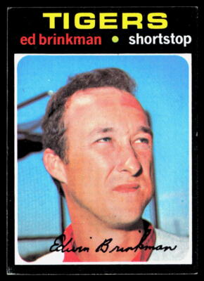 Ed Brinkman 1971 Topps #389 EX | eBay