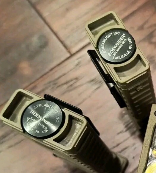 Flashlight Military Streamlight 14032 Sidewinder Tactical Coyote LED ...