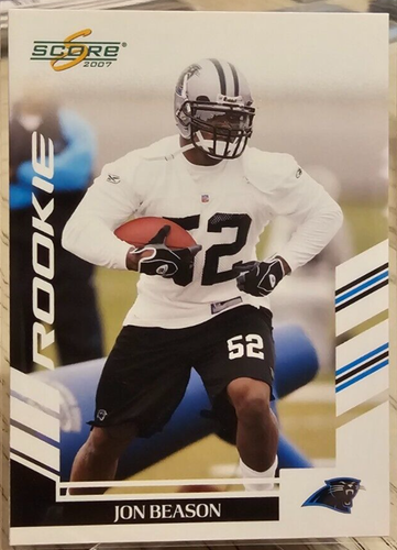 2007 Score Jon Beason RC #324 Carolina Panthers | eBay