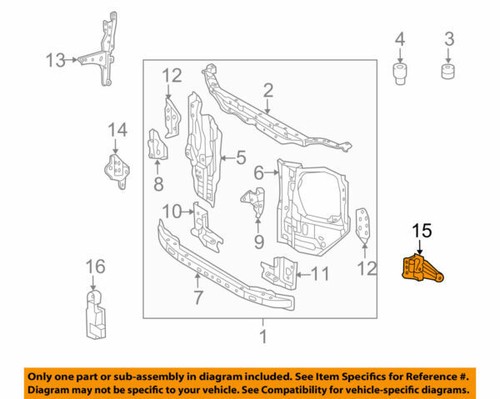 53804-60070 Toyota Bracket, front bumper side mounting, lh 5380460070 ...