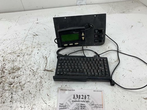 Peoplenet Fleet Management LCD Message Display, Keyboard with Dash ...