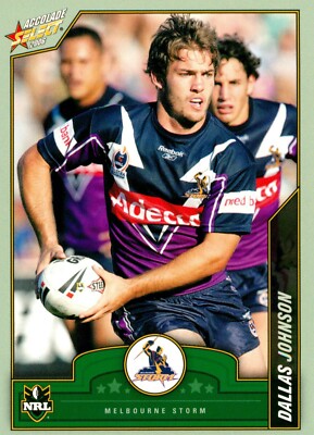 2006 MELBOURNE STORM NRL Card DALLAS JOHNSON | eBay