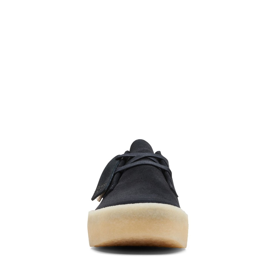 [26172526] MENS CLARKS ASHCOTT CUP - BLACK SUEDE | eBay