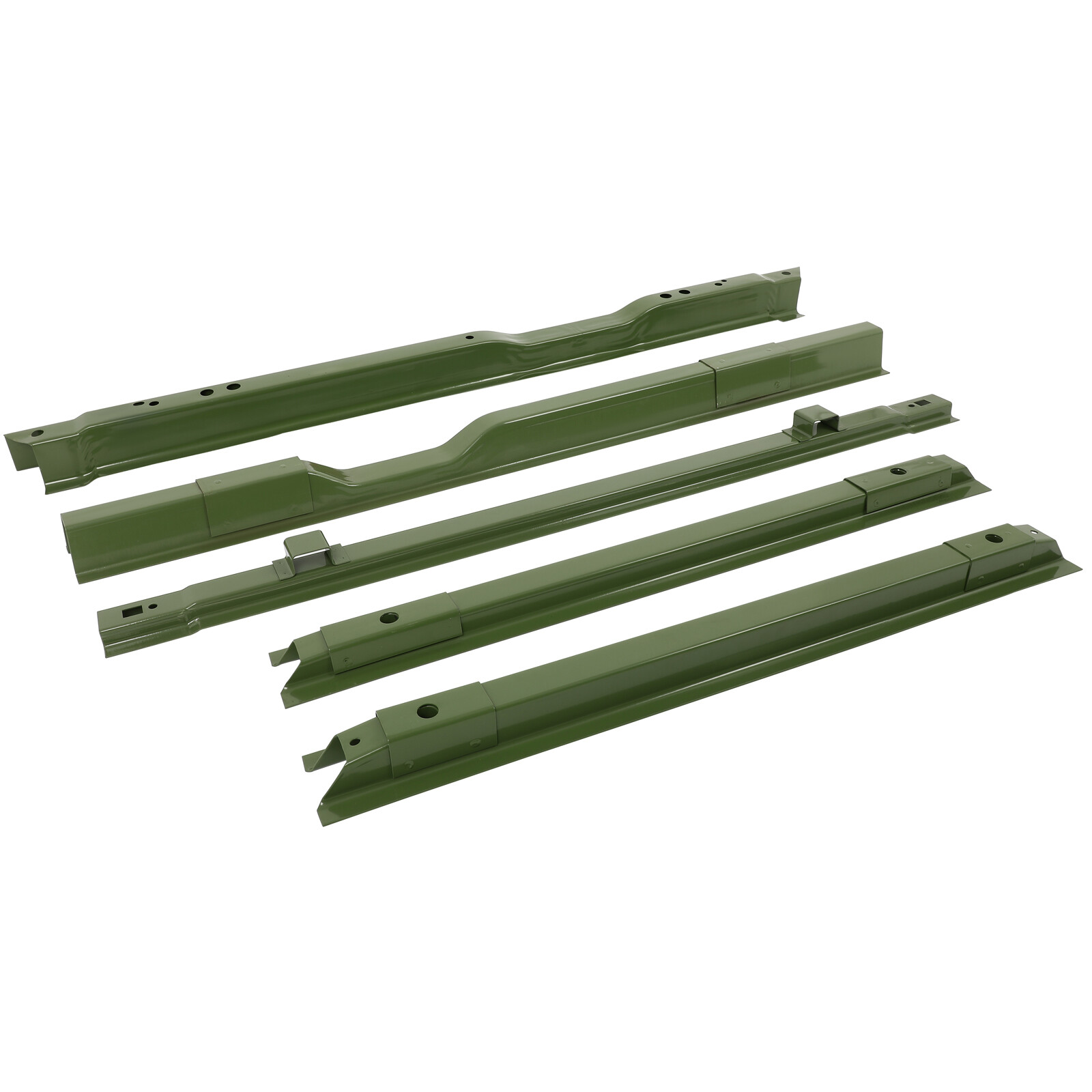 5 Track Truck Bed Rails Long Bed Rails for Ford F250/F350/F-450 Super ...