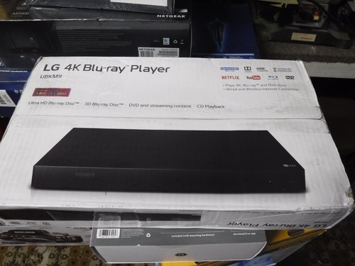 *NEW* LG UBKM9 Ultra-HD Blu-Ray Player 719192629004 | eBay