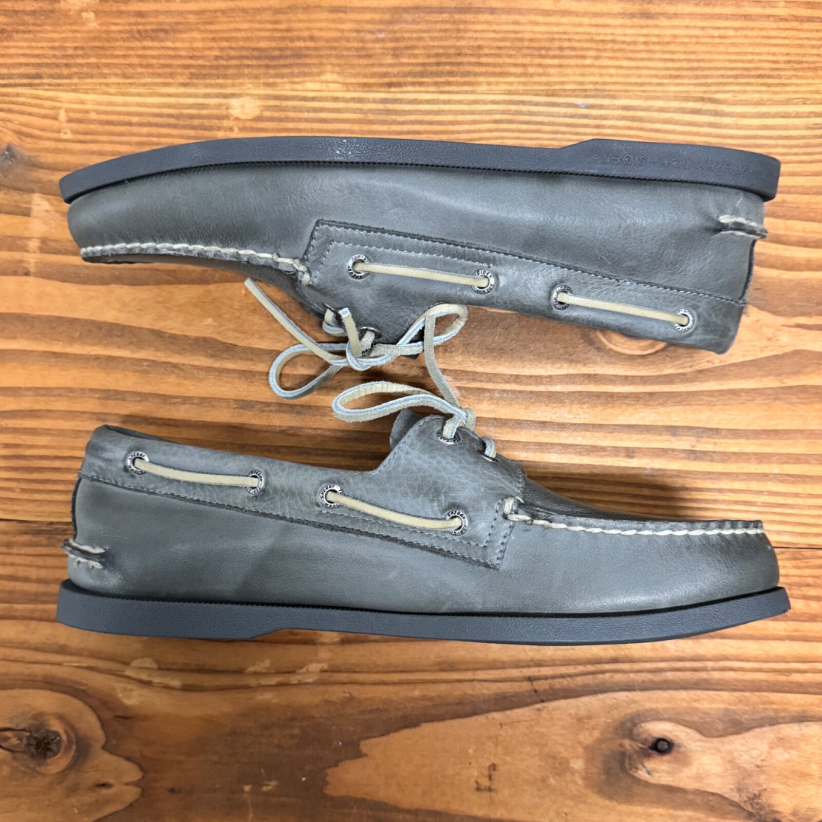 Sperry Top Sider - A/O Burnished Dusty Grey - Size 11m - 0537571 | eBay